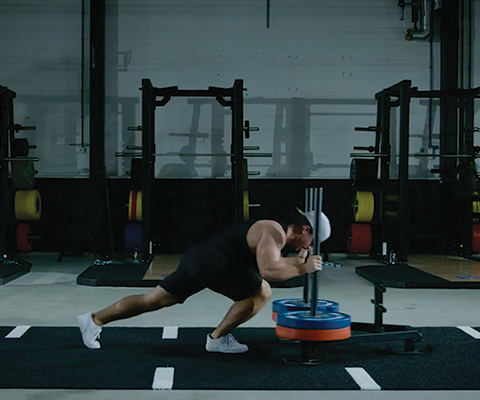 Sled pushes - Changing Life